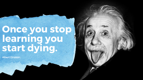 Albert Einstein Learning Quotes
